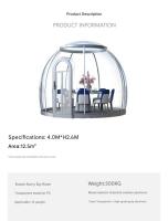 China Experience the Ultimate Outdoor Getaway in Our Transparent Bubble Room for Outdoor Camping Hotel and Restaurant for sale