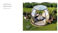 China Hotel Transparent House Bubble Room Sun Room Star Room Garden Terrace Design Style Contemporary for sale
