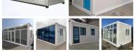 China Guard House Container Folding Packing Box Room Prefabricated Activity Full House Board Room Mobile Office Easy to Install for sale