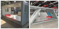 China Guard House Container Folding Packing Box Room Prefabricated Activity Full House Board Room Mobile Office Easy to Install for sale