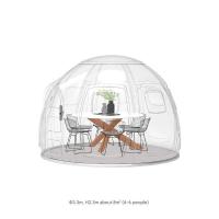 China Outdoor Terrace Check Out The Vacant Rooms PC Endurance Board Spherical Flame Retardant Bubble House for sale
