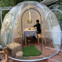 China PC Star Room Ball Tent Bubble House Combination for Outdoor Camping Hotel Homestay for sale