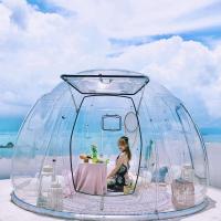 China PC Star Room Ball Tent Bubble House Combination for Outdoor Camping Hotel Homestay for sale