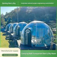 China House Bubble House Inflatable Bubble Yurt Room Innovative Design for sale