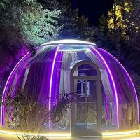 China PC Standing Garden Room Four Season Glass Bubble Houses for Hotel Business Trips for sale
