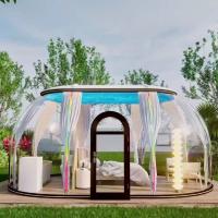 China PC Standing Garden Room Four Season Glass Bubble Houses for Hotel Business Trips for sale