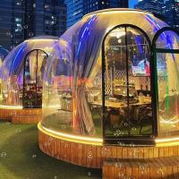 China Transparent Resort Dome House PC Hotel Outdoor Camping Party Tent for sale