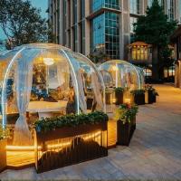 China Transparent Resort Dome House PC Hotel Outdoor Camping Party Tent for sale