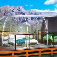 China Transparent Resort Dome House PC Hotel Outdoor Camping Party Tent for sale