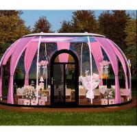 China Experience the Great Outdoors in Comfort with Our PC Transparent Dome Tent and Starry Sky for sale
