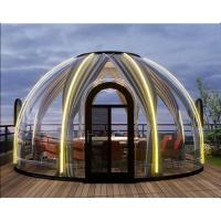 China Experience the Great Outdoors in Comfort with Our PC Transparent Dome Tent and Starry Sky for sale