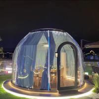 China Experience the Great Outdoors in Comfort with Our PC Transparent Dome Tent and Starry Sky for sale