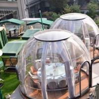 China Transparent Prefab Dome House Bubble Dome Room Perfect for Hotel and PC Needs for sale