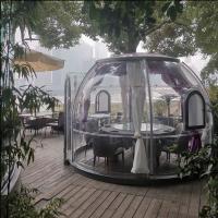 China Solid Sheet Homes Prefab Outdoor Bubble Tent Restaurant Night Scene Transparent Camping Tent for sale