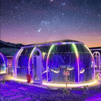 China Solid Sheet Homes Prefab Outdoor Bubble Tent Restaurant Night Scene Transparent Camping Tent for sale