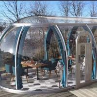 China 3 - 4 Persons Polycarbonate Dining Bubble Tent Star View Bubble Dome Tent for sale
