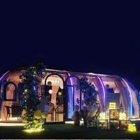China 3 - 4 Persons Polycarbonate Dining Bubble Tent Star View Bubble Dome Tent for sale