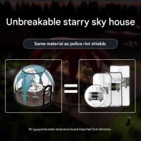 China Scenic Private  Dining Bubble Tent Waterproof Hotel Bubble Tents for sale