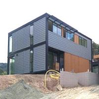 China Villa 12 X 3 X 3m Modular Prefabricated House Light Steel Structure Energy Efficiency for sale