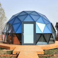 China PC Outdoor Star Dining Bubble Tent Hotel Terrace Courtyard Transparent Bubble House Glass Sun Room for sale