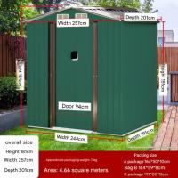 China Roof Composite House for Steel Structure Outdoor Storage Room within Postmodern Design Style for sale