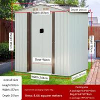 China Roof Composite House for Steel Structure Outdoor Storage Room within Postmodern Design Style for sale