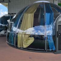 China Contemporary Design 2024 Bubble House Outdoor Transparent Room Network Red Fourth Generation PC Starry Room Homestay for sale