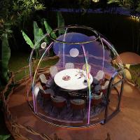 China Outdoor Rectangular Sun Glass Room Full Transparent Bubble Room Spherical Tent for PC Hotel Star Room Homestay for sale