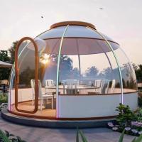 China Hotel Sun Room PC Mobile Outdoor Afternoon Tea Restaurant Star Room Spherical Transparent Bubble Room for sale