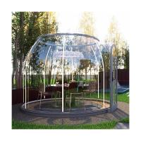 China Hotel Sun Room PC Mobile Outdoor Afternoon Tea Restaurant Star Room Spherical Transparent Bubble Room for sale