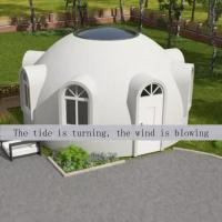 China Modern Design Villa Mobile Sun Room Seaside Glass Steel Integrated Housing Homestay for sale