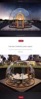 China Transparent panoramic Star Room Homestay Bubble Room Outdoor sun room for sale