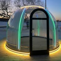 China Outdoor sun room scenic  PC star room Outdoor camping tent transparent bubble room for sale