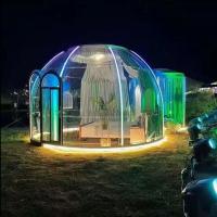 China PC Star Empty room Mobile homestay Hotel Scenic area Transparent restaurant dining Outdoor rooftop courtyard dome tent for sale