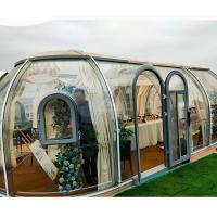 China PC Star Room mobile  restaurant Bubble House Outdoor homestay Transparent tent glass sun room scenic dining for sale