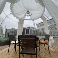 China Home panoramic star room Outdoor Bubble room Tent Villa courtyard outdoor sun room for sale