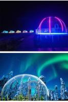 China Home panoramic star room Outdoor Bubble room Tent Villa courtyard outdoor sun room for sale