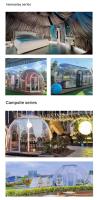 China Outdoor star room Villa home  leisure room full landscape sun room for sale
