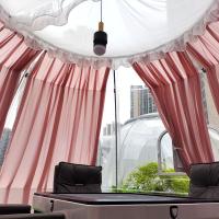 China Transparent pc Panoramic Star Room Homestay Hotel net Red Bubble House awning outdoor tent for sale
