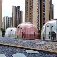 China Transparent pc Panoramic Star Room Homestay Hotel net Red Bubble House awning outdoor tent for sale