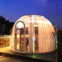 China Pc Starry Sky Transparent House Hotel Restaurant Transparent Bubble Housevilla Family Outdoor Sun Room for sale