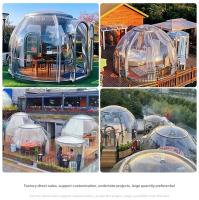 China Pc Starry Sky Transparent House Hotel Restaurant Transparent Bubble Housevilla Family Outdoor Sun Room for sale