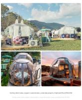 China Pc Starry Sky Transparent House Hotel Restaurant Transparent Bubble Housevilla Family Outdoor Sun Room for sale