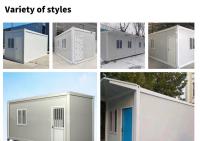 China Container folding packing box room prefabricated activity full house board room mobile office easy to install for sale