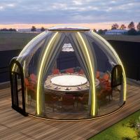 China Outdoor Camping Homestay Windproof insulation PC Star Room Hotel Catering Private Room Bubble Room Tent for sale