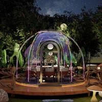 China Restaurant Bubble Room Outdoor Homestay Transparent tent Glass Sun Room Scenic Villa Hotel for sale
