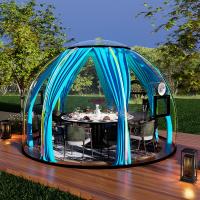 China Outdoor sun and rain protection homestay automatic tent no dead Angle view PC star room camping for sale