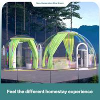 China PC mobile Internet celebrity restaurant Bubble room Outdoor homestay Transparent tent glass sun room for sale