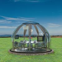 China Camping Home One room one bathroom transparent star empty room Windproof rain outdoor camping tent restaurant dessert house for sale