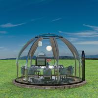 China Camping Home One room one bathroom transparent star empty room Windproof rain outdoor camping tent restaurant dessert house for sale